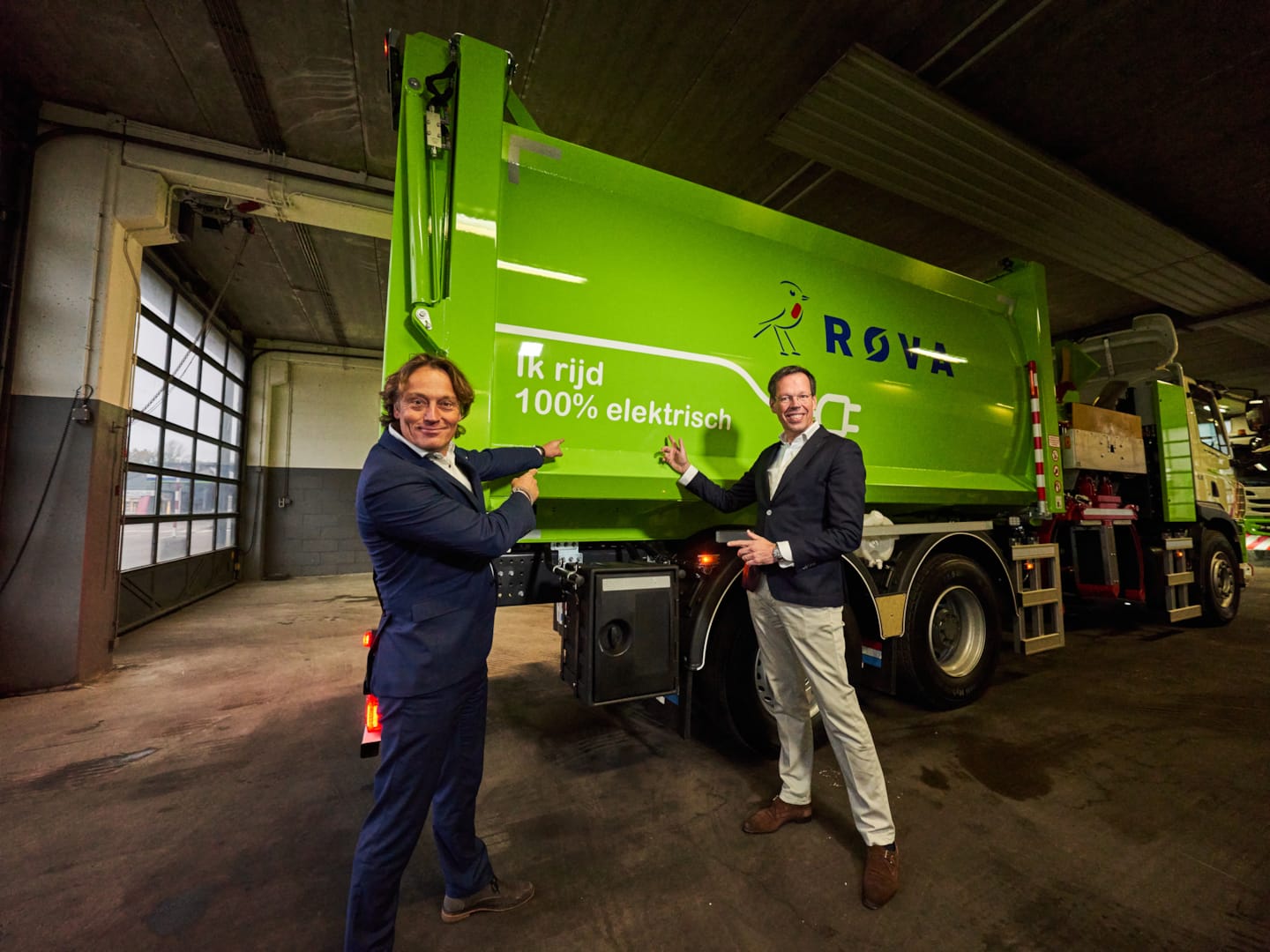 ROVA zet elektrische zijlader in bij afvalinzameling Amersfoort - Afvalgids